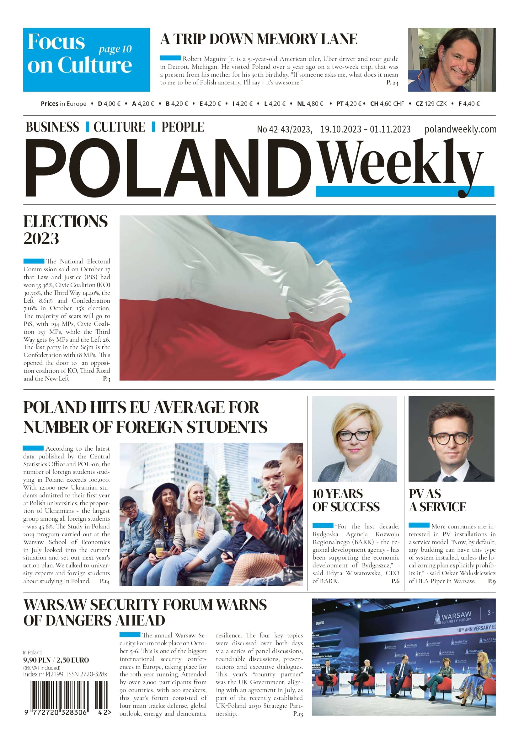 Poland Weekly, 19 October 2023 - PolandWeekly